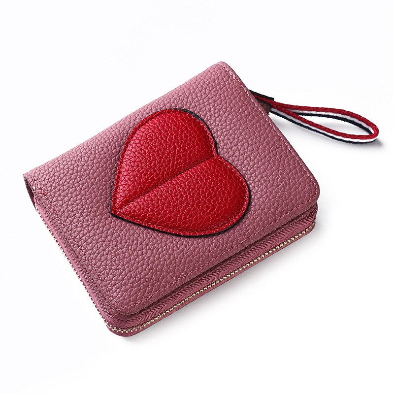 Mara's Dream Ladies Heart-Shaped Wallet Short Zipp... – Grandado