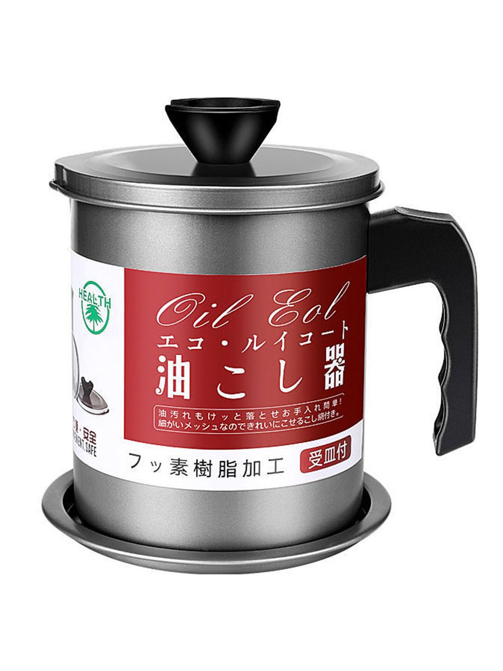 Oil Grease Filter Strainer Pot Stainless Steel Oil... – Vicedeal