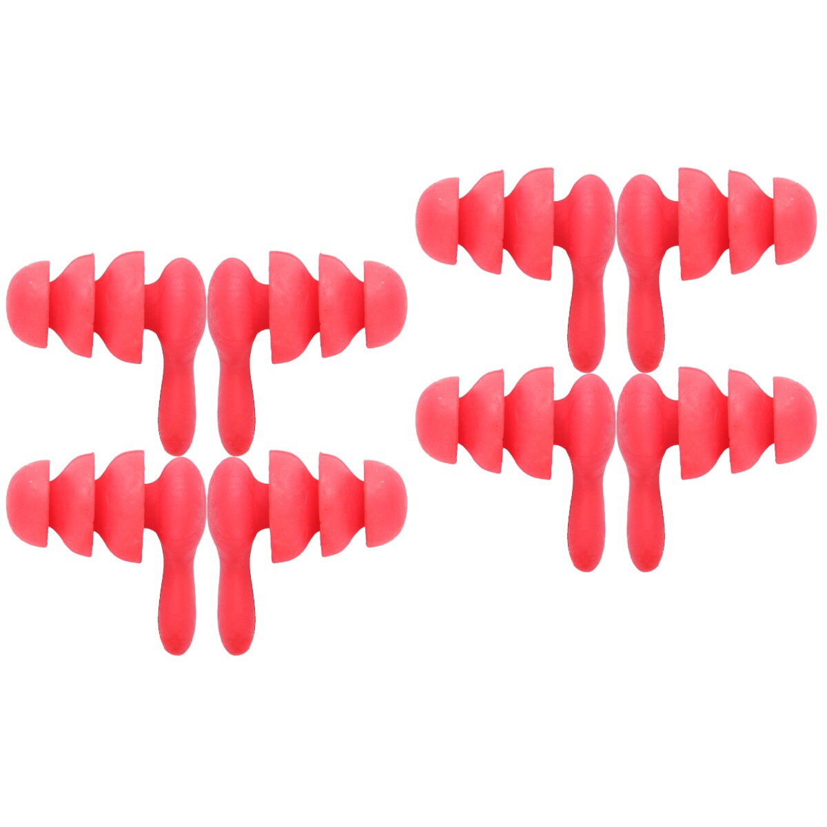 4 Pairs Sound-proof Earplugs Waterproof Earbuds He... – Vicedeal