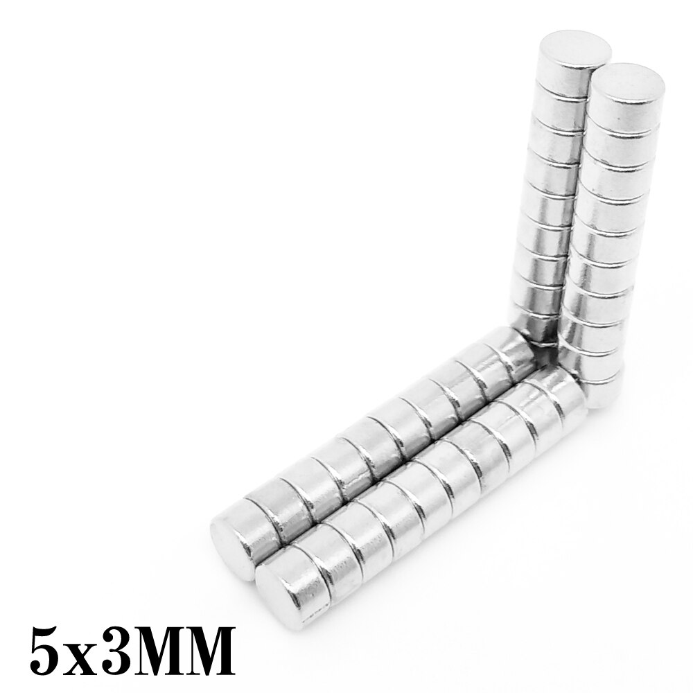 10/20/50/100/200/500PCS 5x3 Small Round Powerful M... – Vicedeal