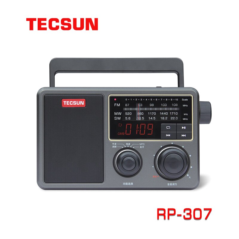 TECSUN-receptor de Radio portátil RP-307, radio FM... – Grandado