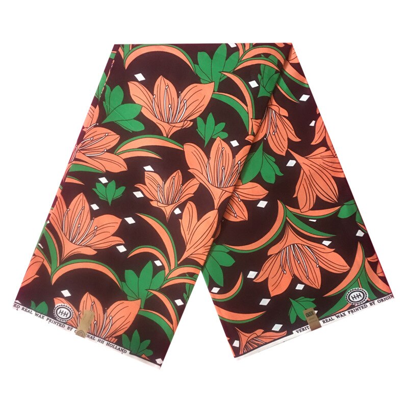 100% polyester African batik printed cloth fabric ... – Vicedeal