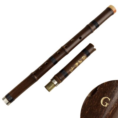 G/F Key Chinese Bamboo Flute Xiao Woodwind Vertica... – Grandado