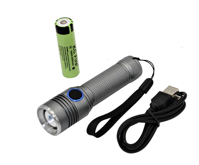 T6 multifunctional telescopic zoom flashlight outd... – Vicedeal