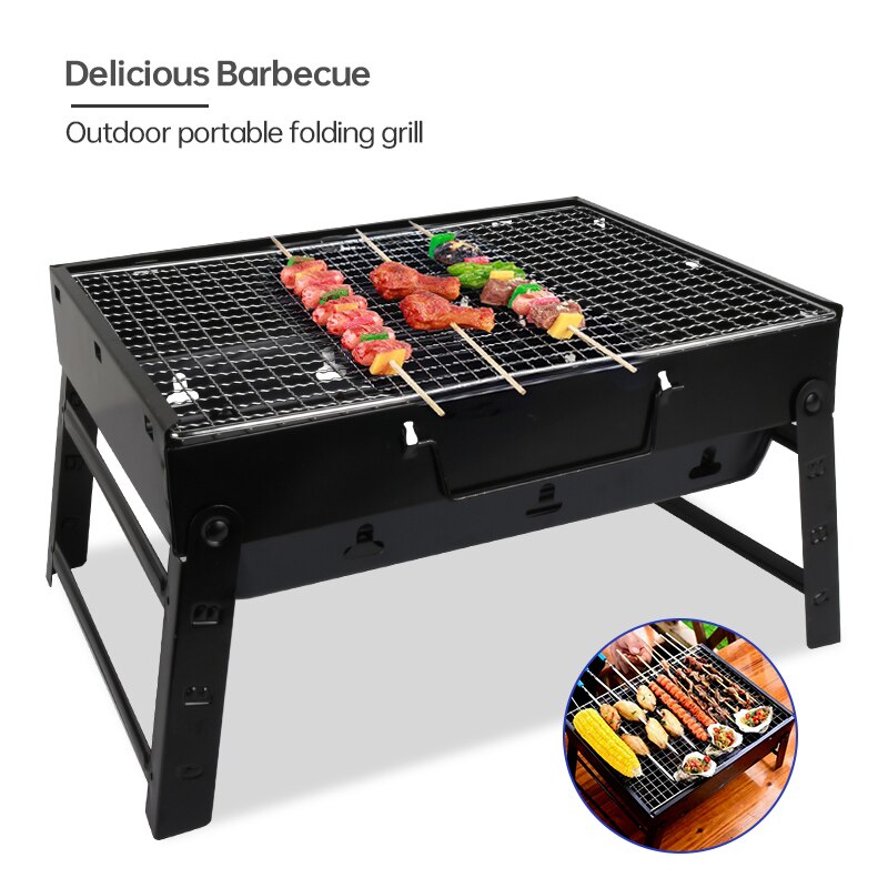 Convenient to Carry Folding Barbecue Grill Portabl... – Vicedeal