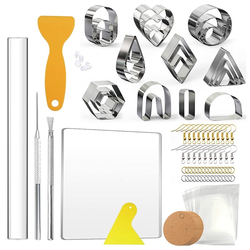 130Pcs Polymer Clay Cutters Polymer Clay Tool Kit ... – Vicedeal