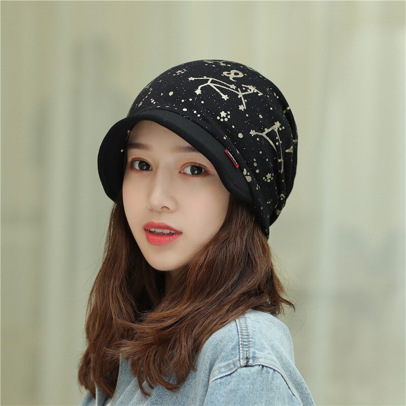 Constellation Pet Hoed Voor Dames Met Velg Warm Mo... – Grandado