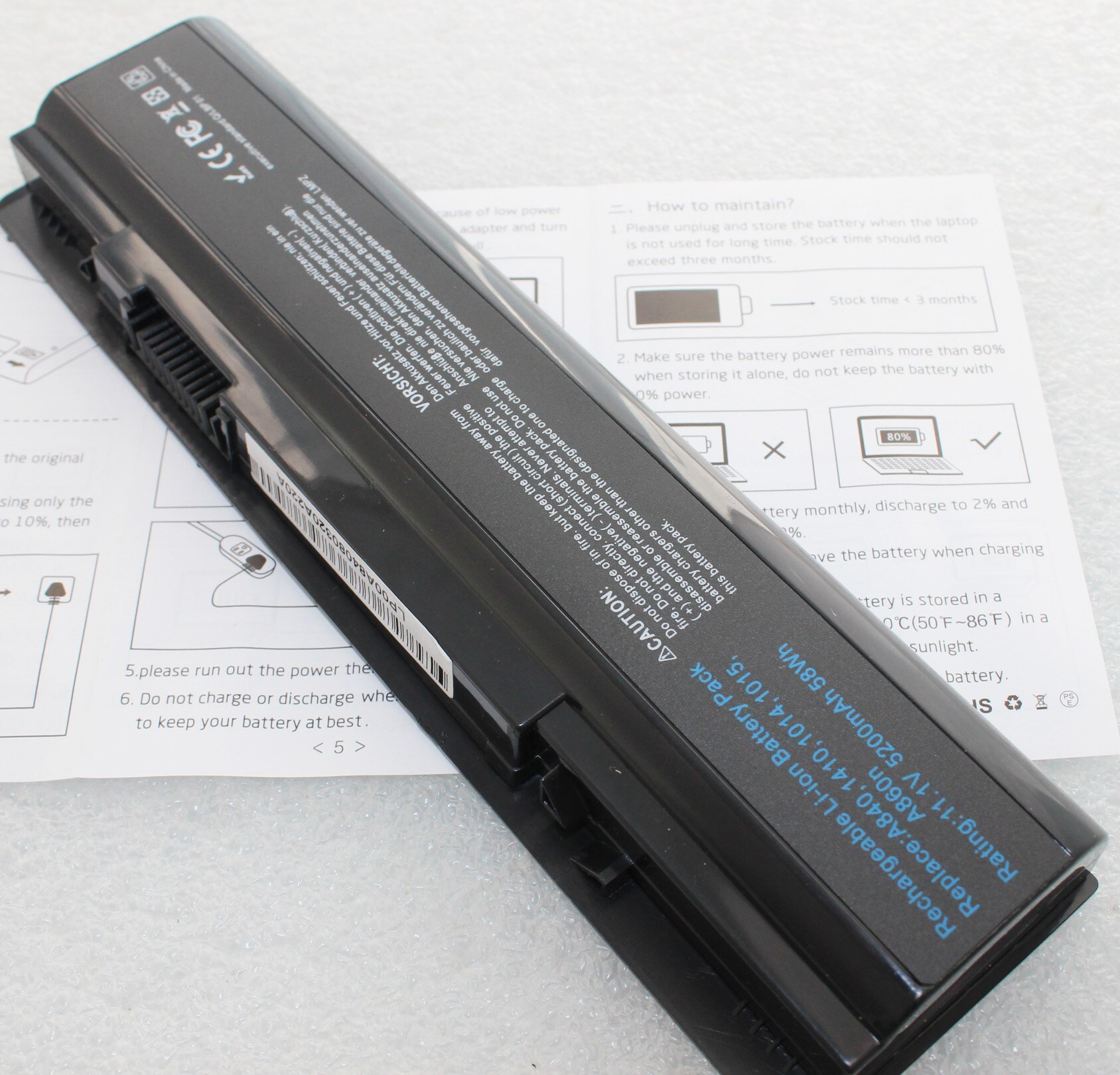 F286H Battery for Dell Vostro 1014 1014n 1015 1015... – Grandado