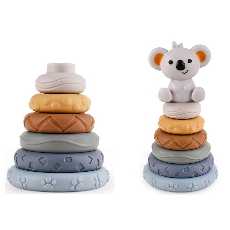 Tumble Jumble Soft Stacking Toy Toddler Sensory Ed... – Grandado