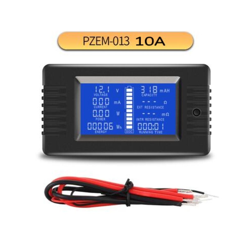 PZEM DC 0-200V 300A Voltmeter Amperemeter Auto Bat... – Vicedeal
