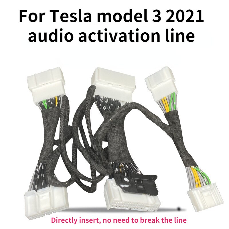 For Tesla Model3 Audio Activation Line 8-channel T... – Grandado