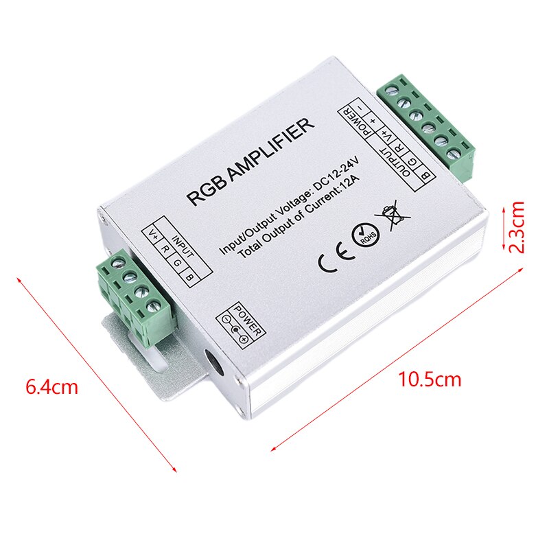 Dc 12-24V Led Rgb Versterker Voor Rgb Led Strip Po... – Vicedeal Dc 12-24V Led Rgb Versterker Voor Rgb Led Strip Po... – Vicedeal