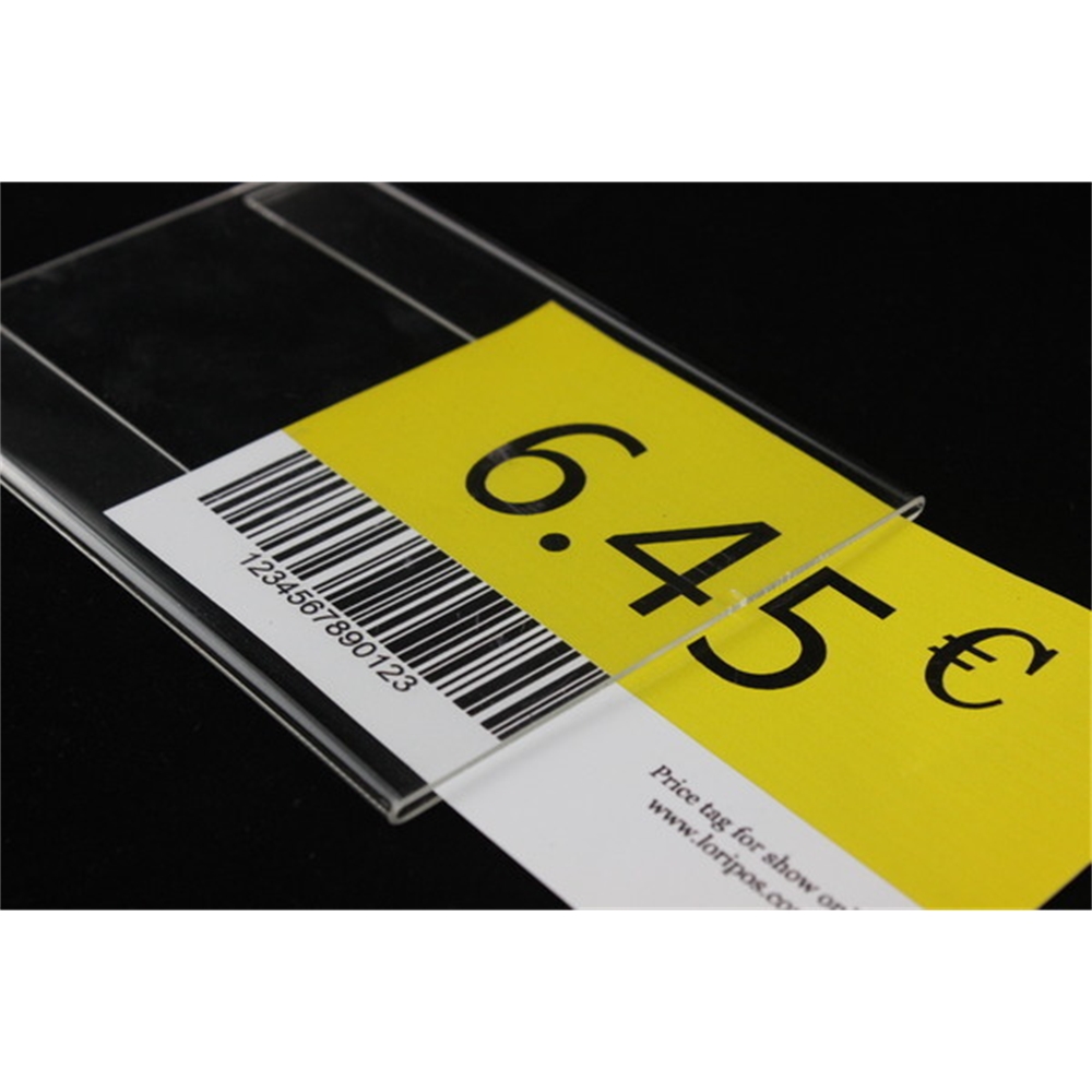 20pcs Clear Acrylic Wall Mount Shelf Sign Holder P... – Vicedeal