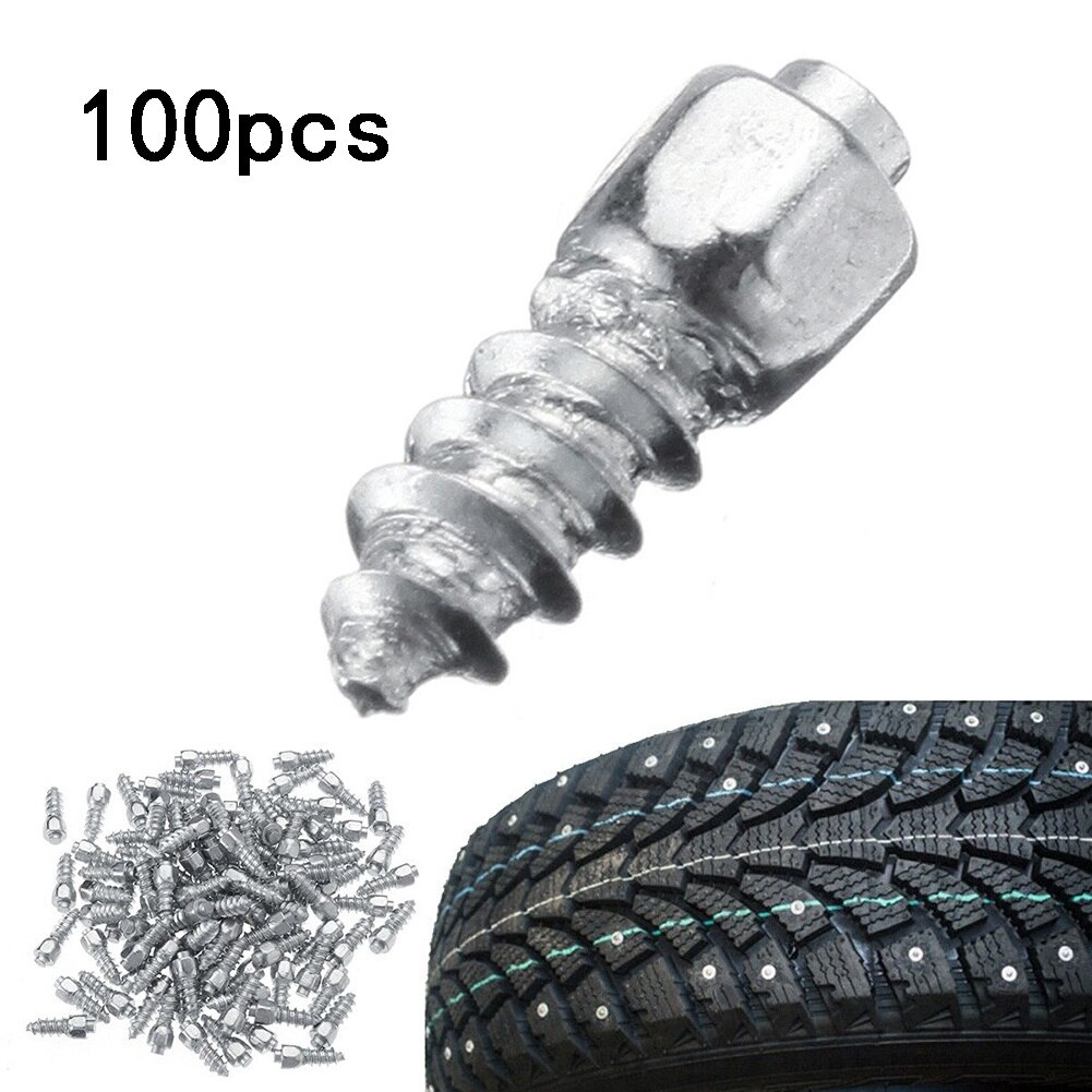 12 Mm Carbide Screw Tire Studs Snow Spikes Anti-Sl... – Vicedeal