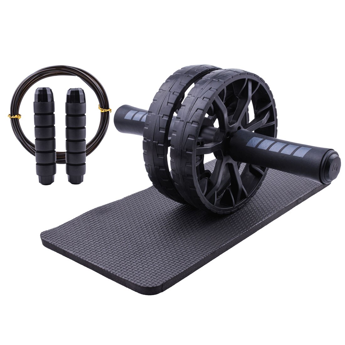 AB Roller Wheel Machine Skipping Jump Ropes Kit Wo... – Grandado