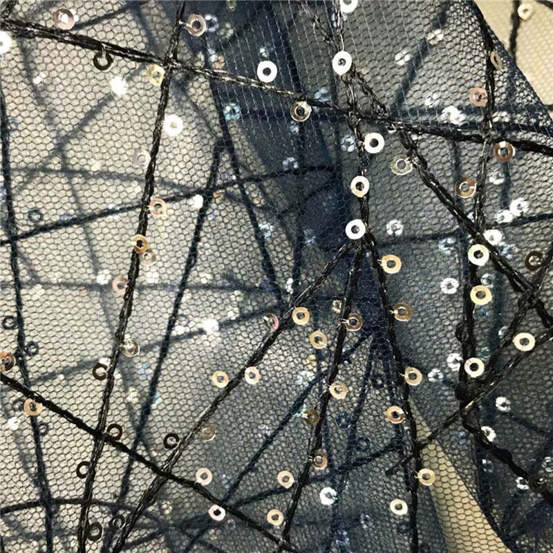 Afrikanske bryllup blondere paljetter stoff til kj... – Grandado