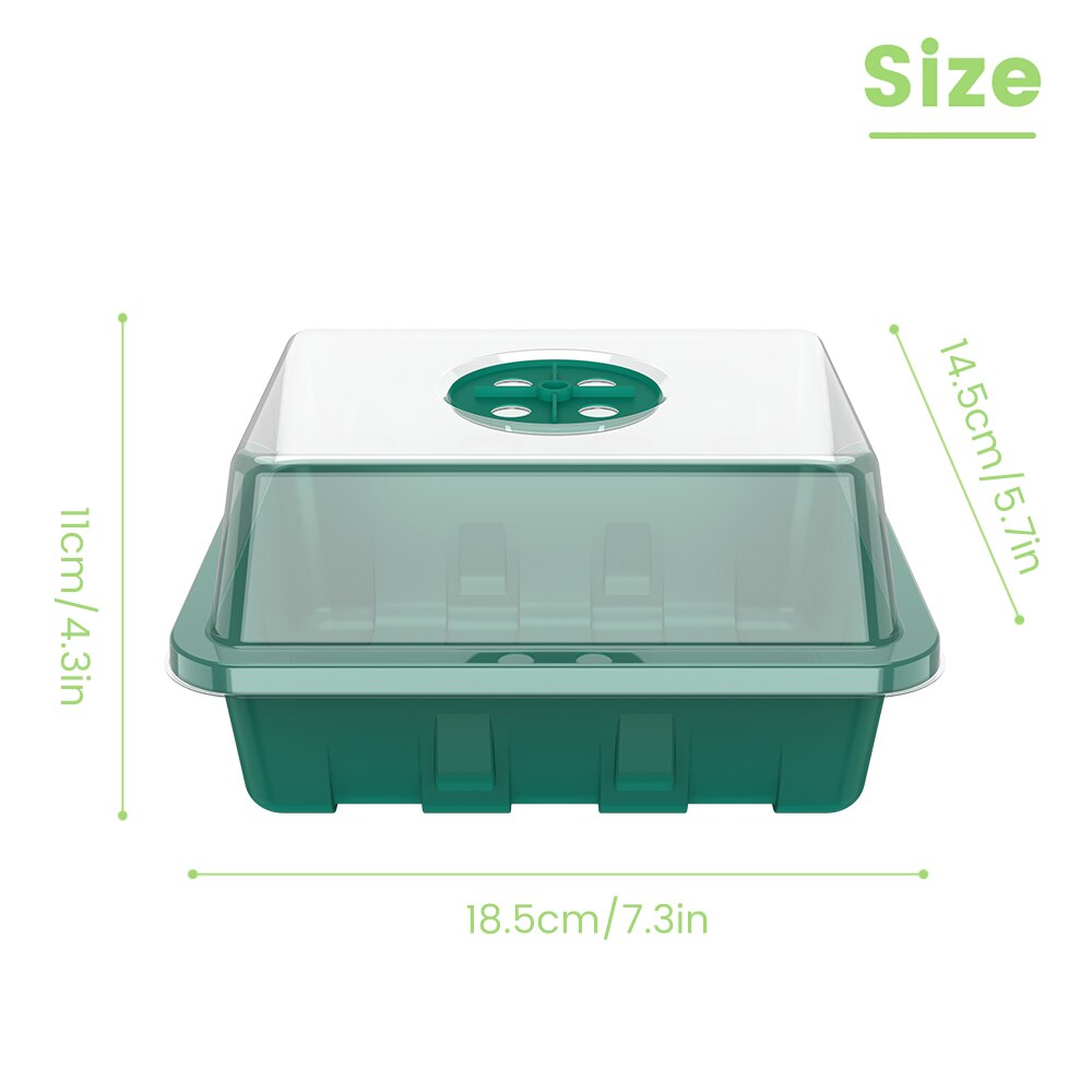 Maceta De Plástico Para Vivero Caja De Cultivo De Grandado