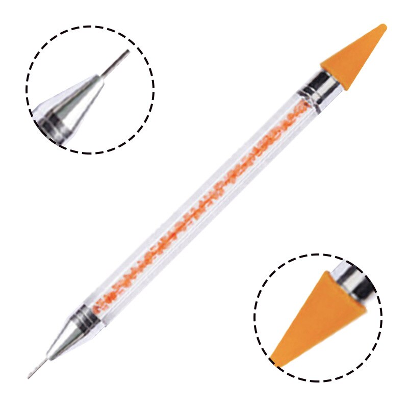 Dual-Ended Wax Pick Up Rhinestone Picker Kristal H... – Grandado