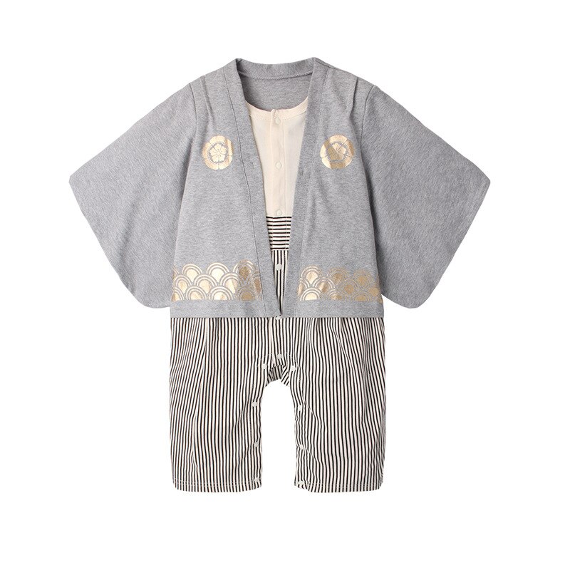 Newborn Traditional Japanese Style Boys Rompers To... – Grandado