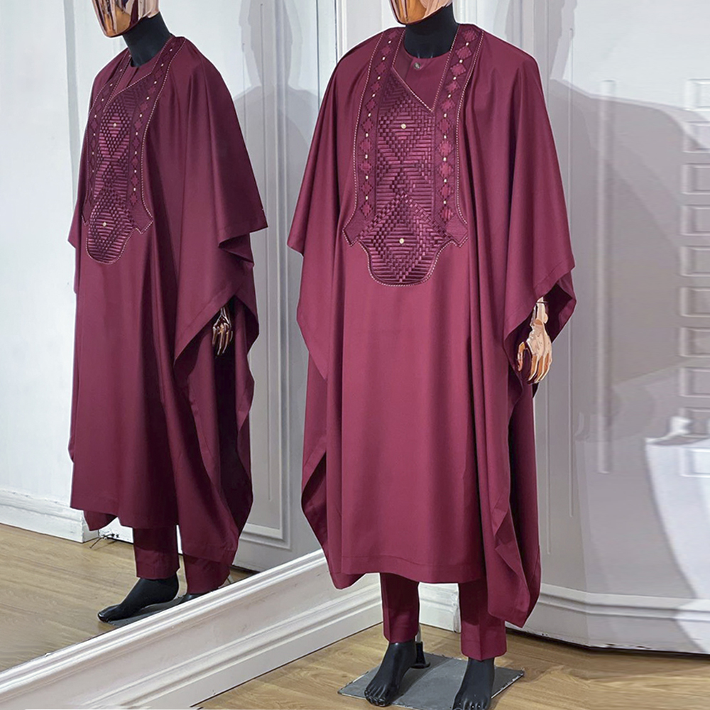 H & D Afrikaanse Outfit Traditionele Agbada Ma... – Grandado
