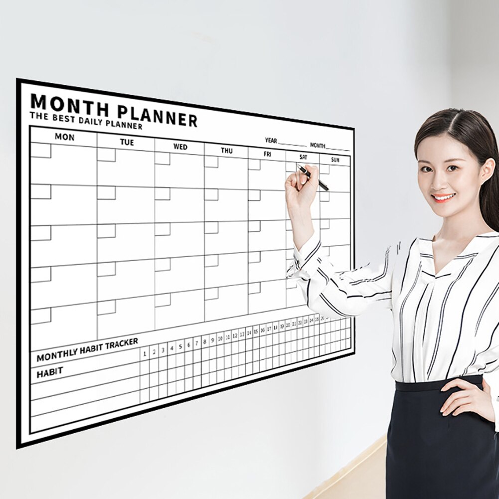 Magnetische Uitwisbare Message Board Maand Week Pl... – Grandado