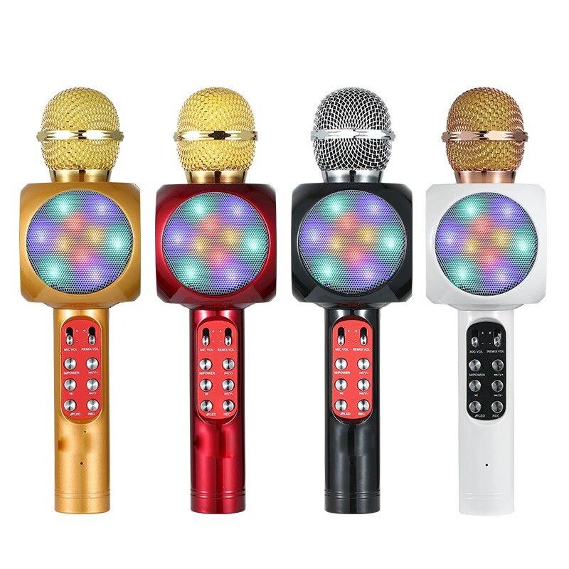 Draadloze Karaoke Microfoon Bluetooth Handheld Dra... – Vicedeal