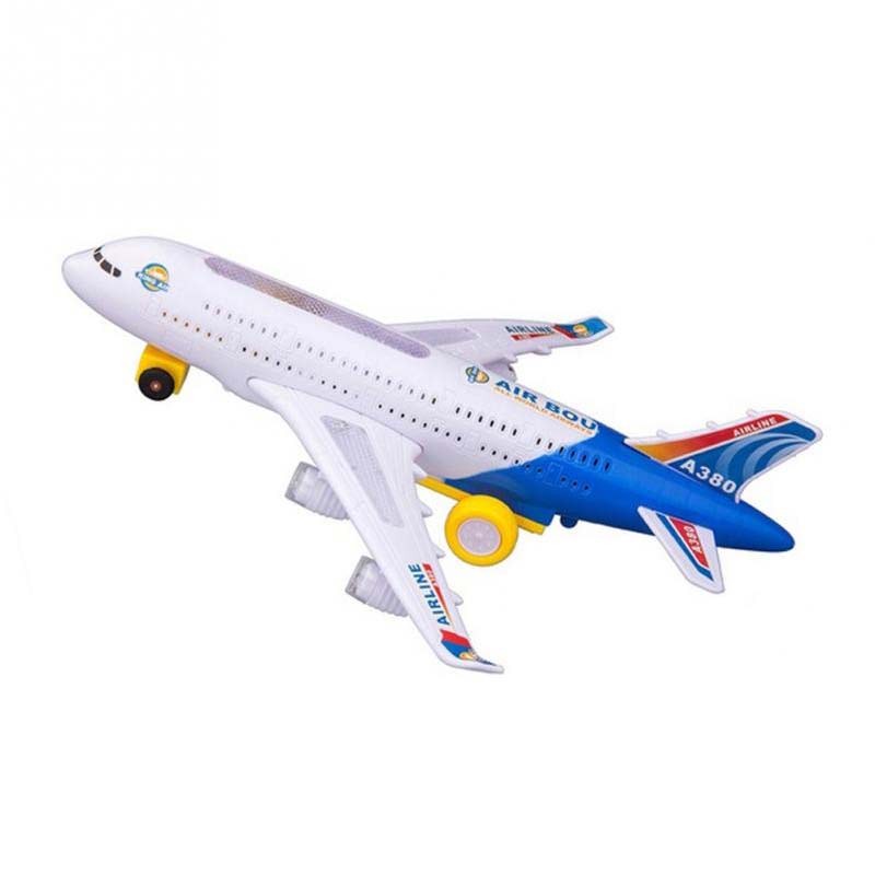 Toy Electric Airplane Child Toy Musical Toys Movin... – Grandado