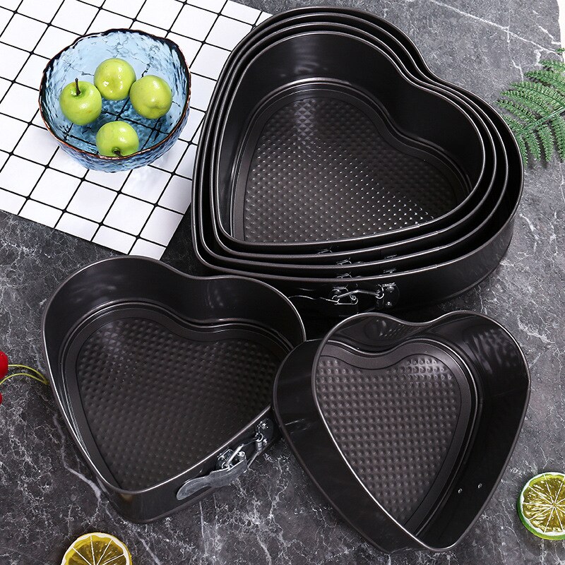 7/8/9/10/11/12inch Non-stick Heart Shape Cake Pan ... – Vicedeal