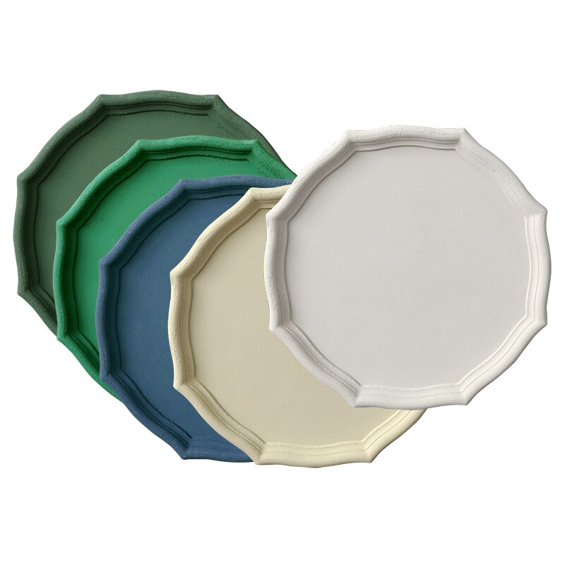 SWEETGO Wood Dried fruit Piping tray Morandi color... – Grandado