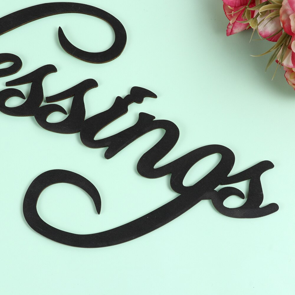 Wooden Wall Decor English Alphabet Wall Sticker Un... – Grandado