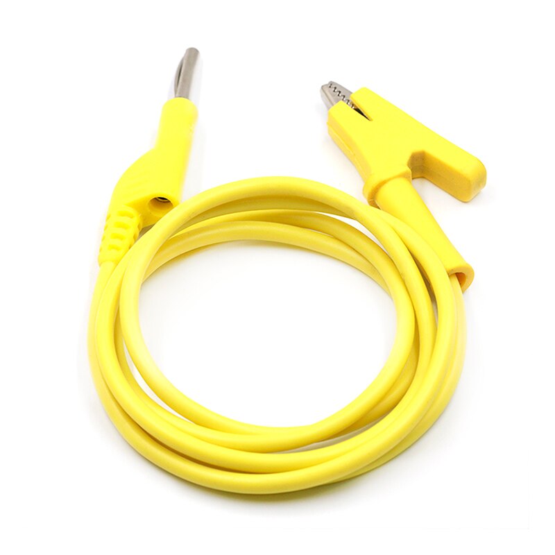 1Pcs 1M 4Mm Banana Banana Plug Test Kabel Lood Voo... – Grandado 1Pcs 1M 4Mm Banana Banana Plug Test Kabel Lood Voo... – Grandado