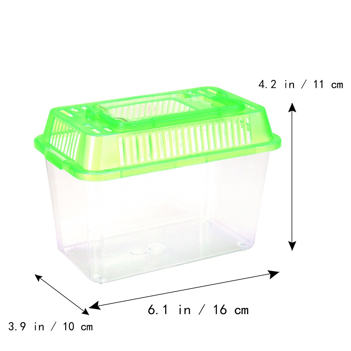 Mini Fish Tank Plastic Handheld Fish Tank for Turt... – Grandado
