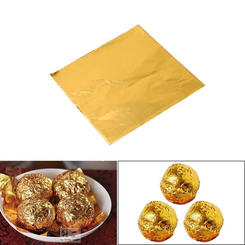 100pcs 8x8CM DIY Food Aluminum Foils Paper Chocola... – Vicedeal