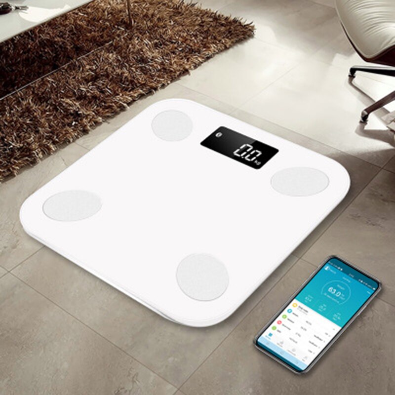 Scales Floor Body Weight Bathroom Scale Smart Back... – Vicedeal