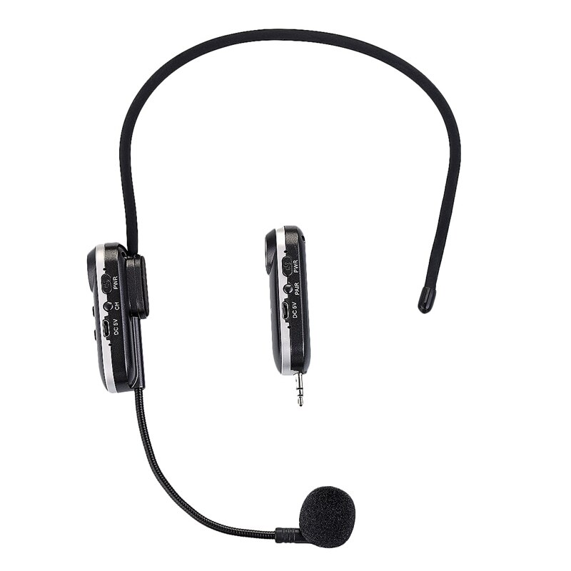 2 in 1 Handheld UHF Wireless Microphone Headwear M... – Grandado