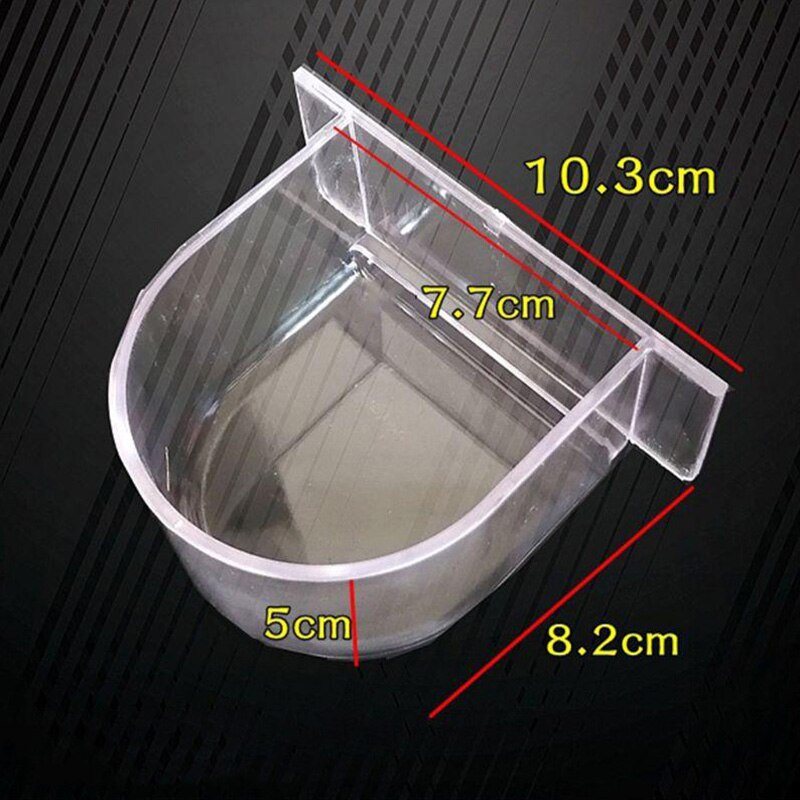 Bird Cage Food Boxes Trough Parrot Feeder Food Wat... – Vicedeal