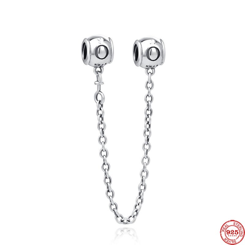 Original Silver Color Round Safety Chain Diy Bead ... – Vicedeal