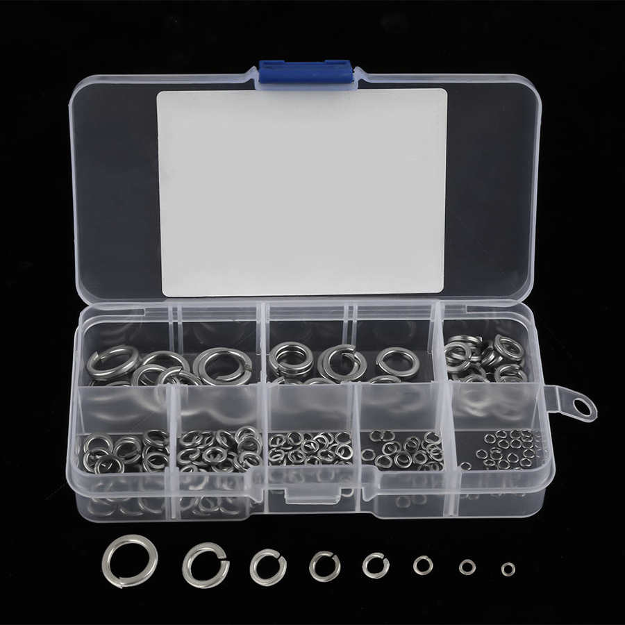 Metal Washer Kit 180pcs M2-M10 Stainless Steel SS3... – Grandado