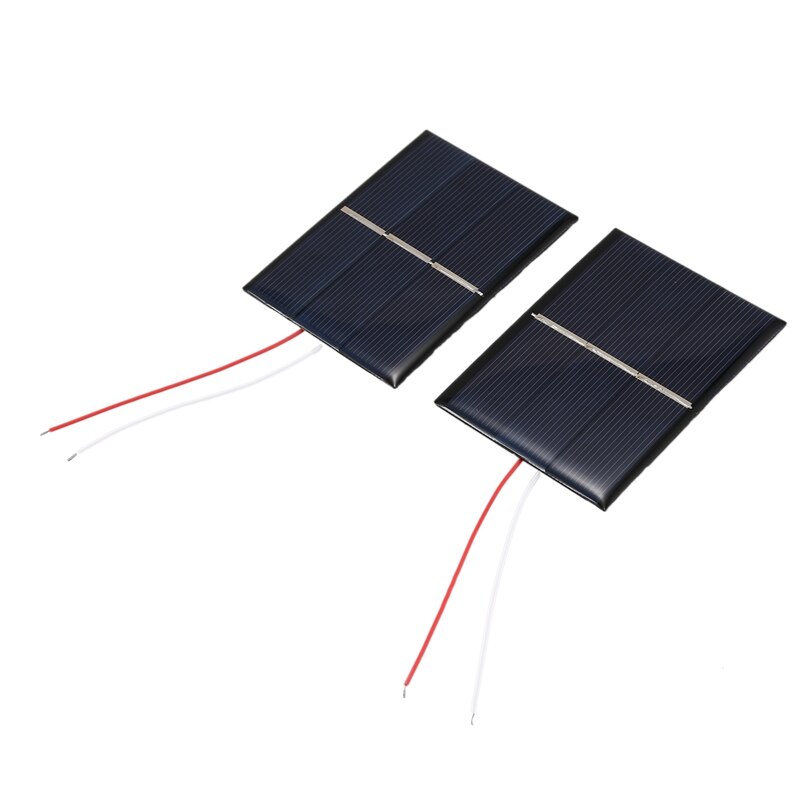 2 Stuks 1.5V 400mA 80X60Mm Micro-Mini Power Zonnec... – Grandado