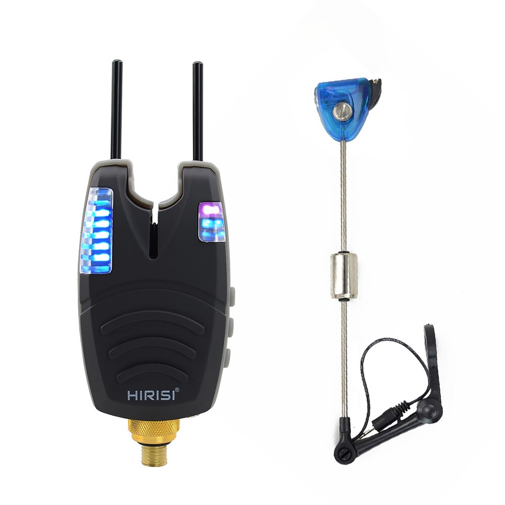 Carp Fishing Bite Alarm with Snag Bar and LED Fish... – Grandado