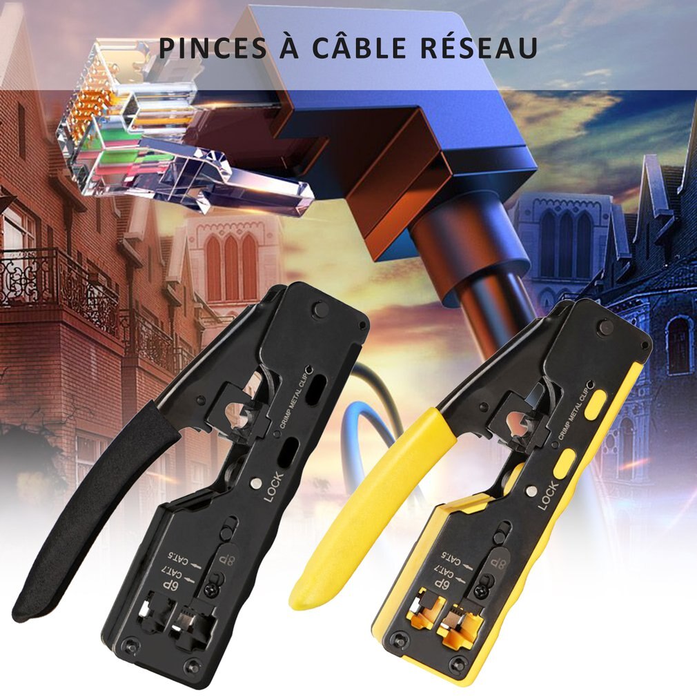 6P8P Dual-purpose Network Tool Crimping Wire Netwo... – Grandado