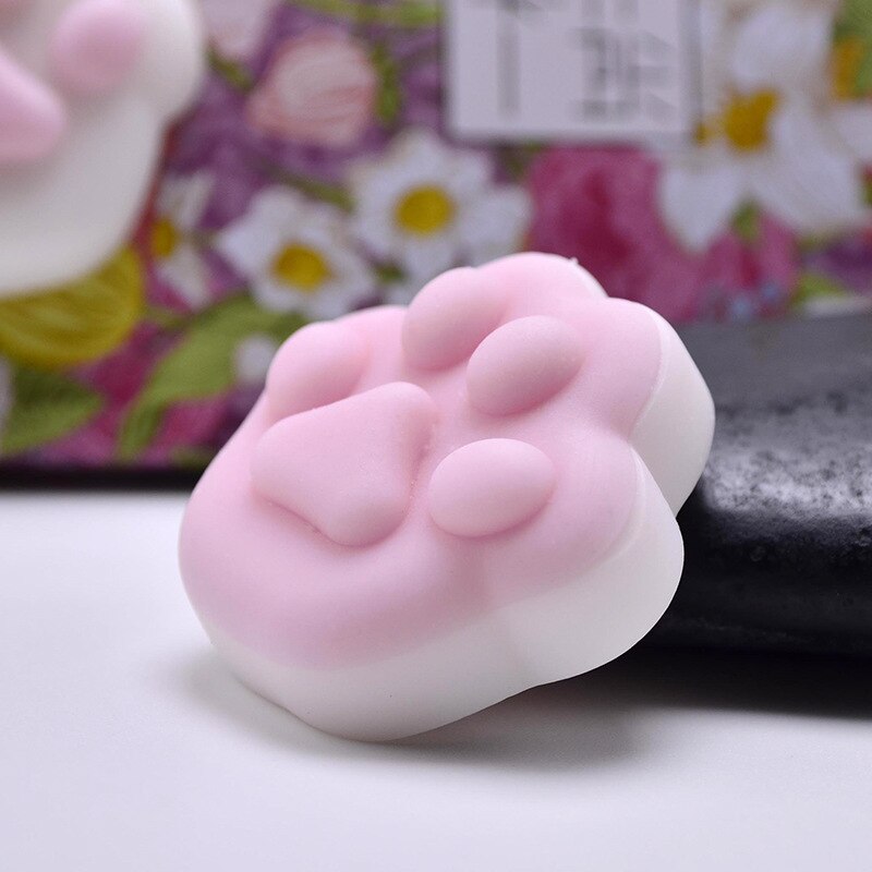 1pcs Squish Soft Cute Cat Paw Antistress Decompres... – Grandado