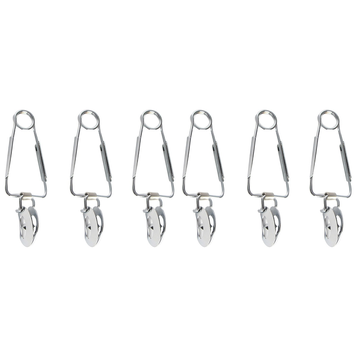 6 Pcs Spring Food Clamp Stainless Steel Food Tong ... – Vicedeal