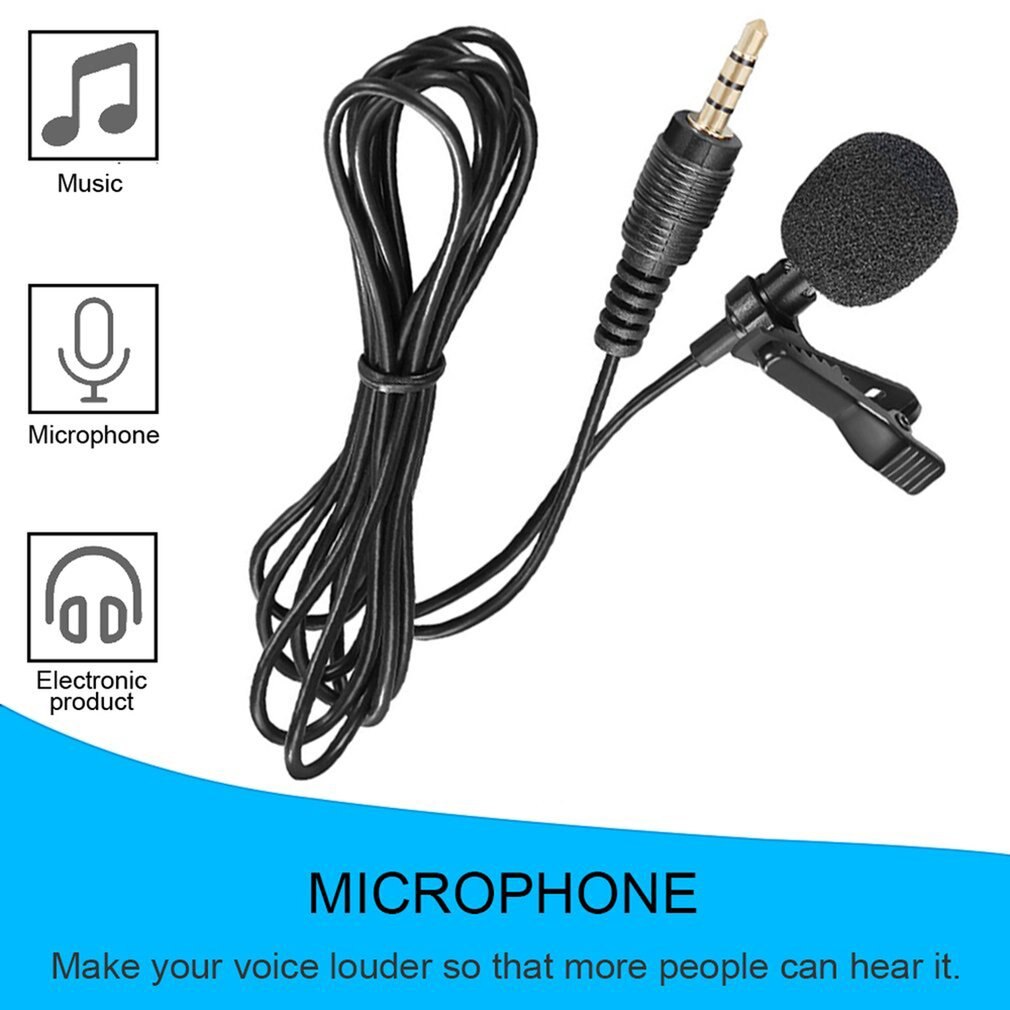 Mini Lavalier Mic Mikrofon Fall für Iphone Smartph... – Vicedeal