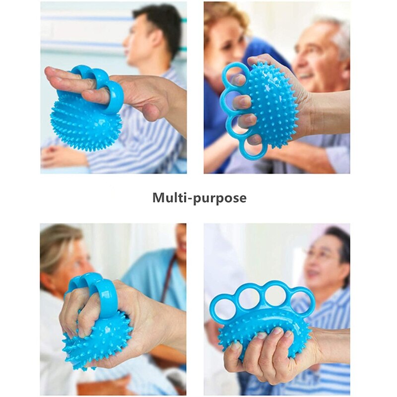 448D 1 Pc Finger Grip Ball Massage Rehabilitation ... – Grandado