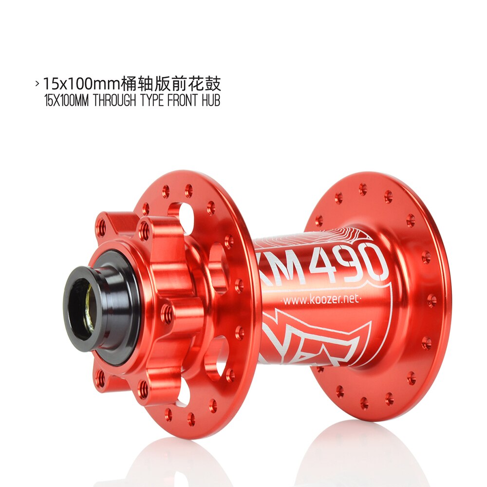 Koozer XM490 Front MTB Bicycle Hub 5x100mm QR 9x10... – Grandado