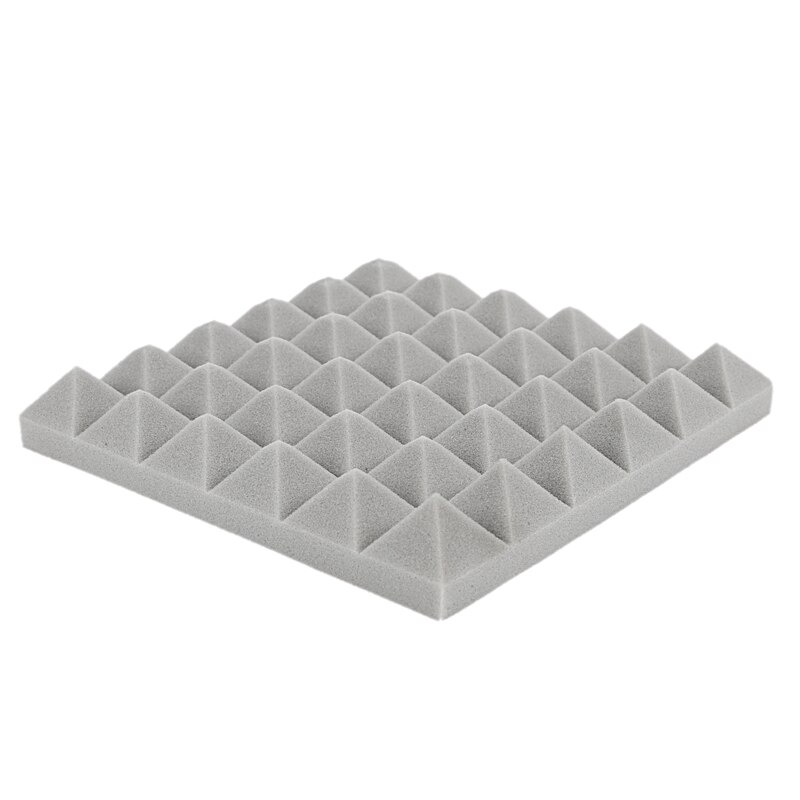 Charcoal Acoustic Foam Tiles Soundproofing Foam Pa... – Vicedeal