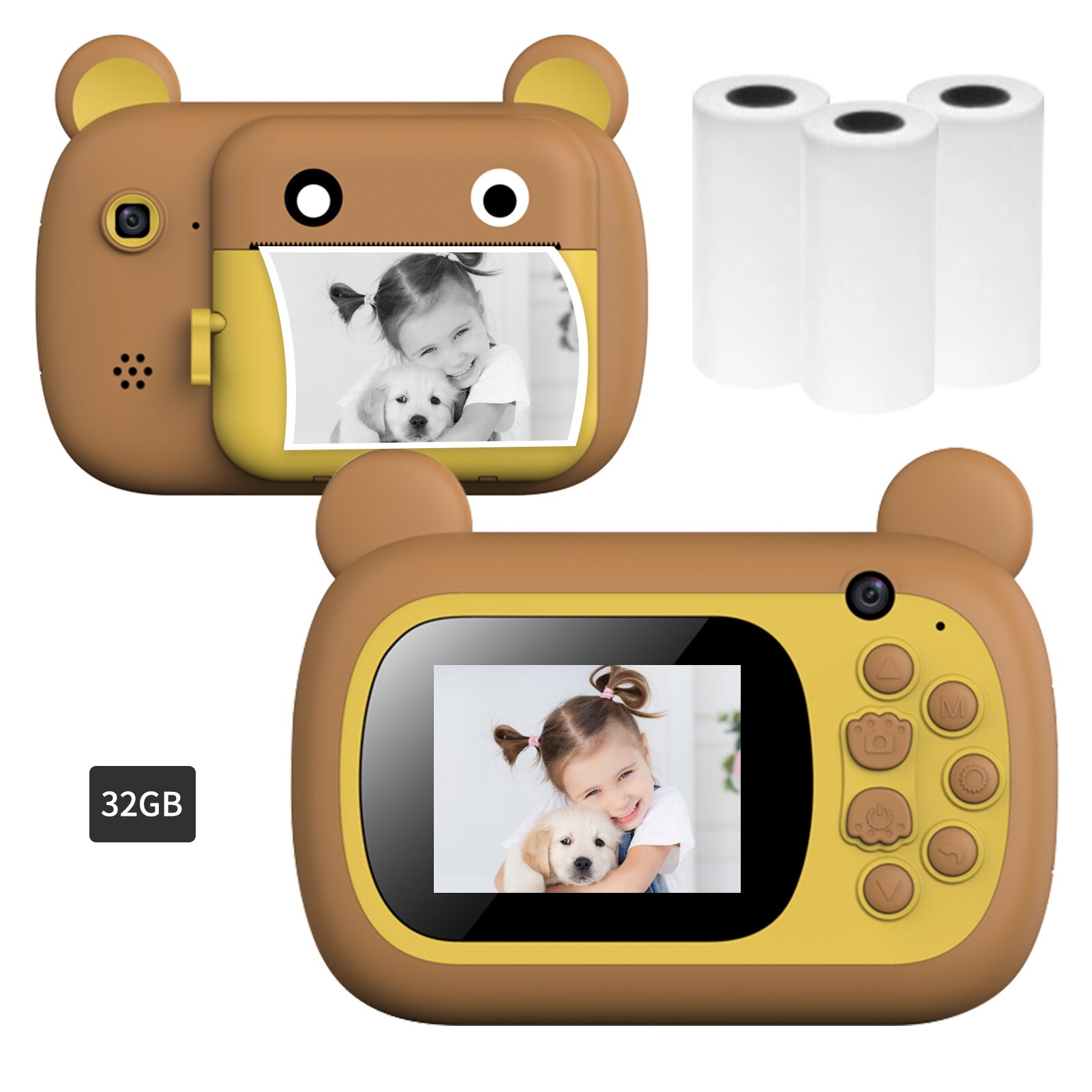 A7 Kids Camera 1080P Digital Instant Camera Photo ... – Grandado