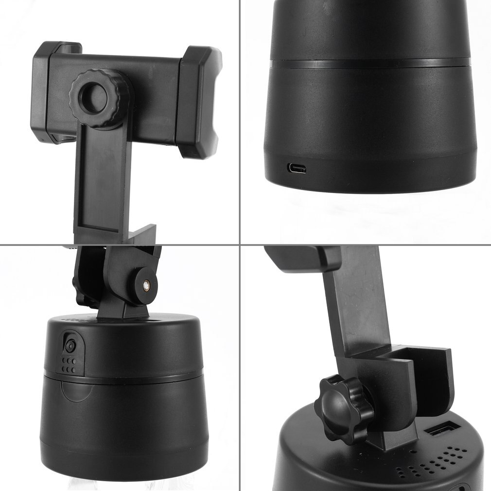 360° Rotation Auto Smart Shooting Selfie Stick Int... – Grandado