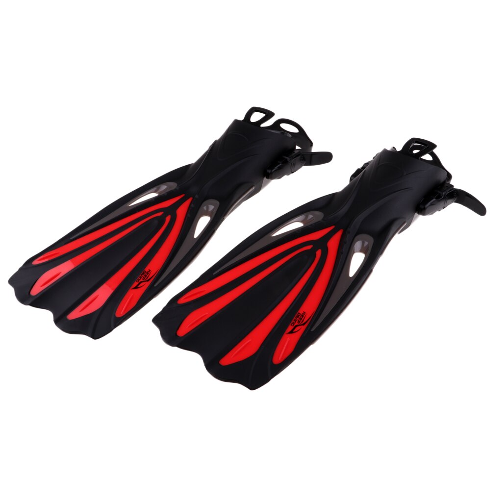 Snorkeling Fins Scuba Diving Fins Adjustable Adult... – Grandado
